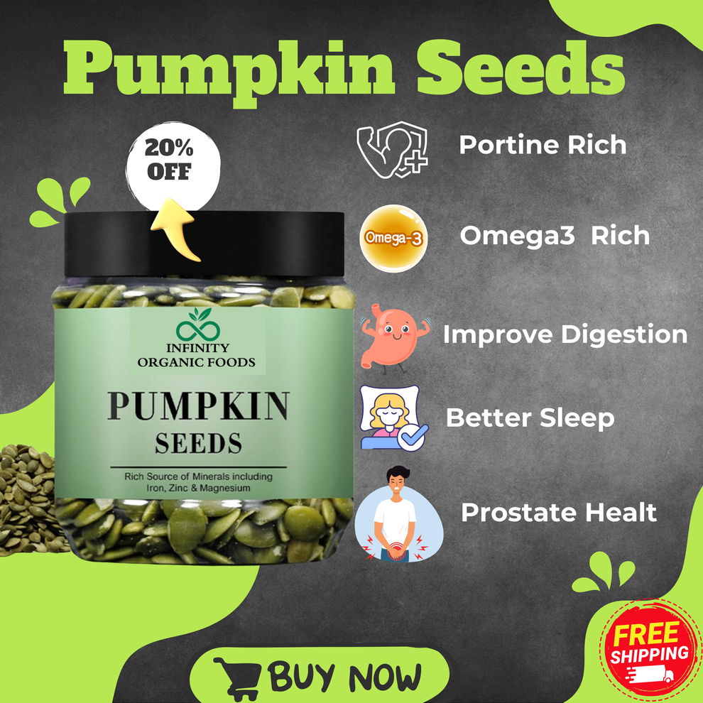 Organic Pumpkin Seeds – Infinity Organic